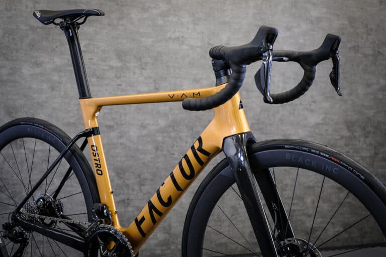 Factor OSTRO VAM Custom Metallic Gold & Black | Vires Velo