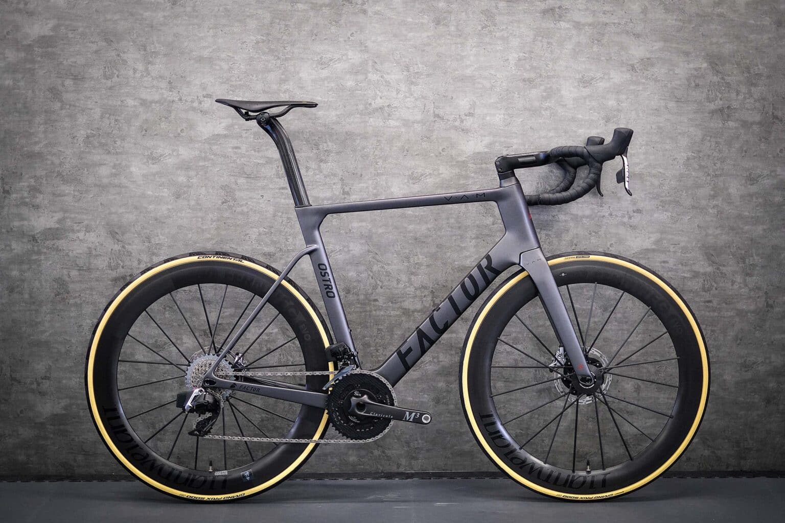 Factor OSTRO VAM Custom Gun Metal Grey | Vires Velo