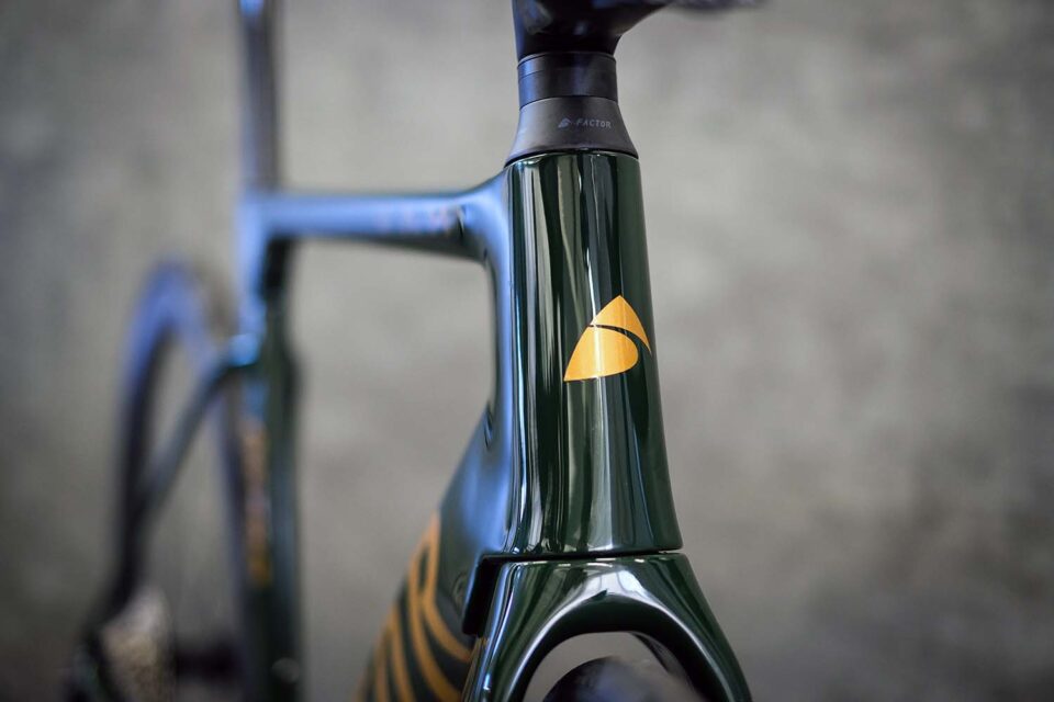 Factor OSTRO Custom Green and Gold | Vires Velo