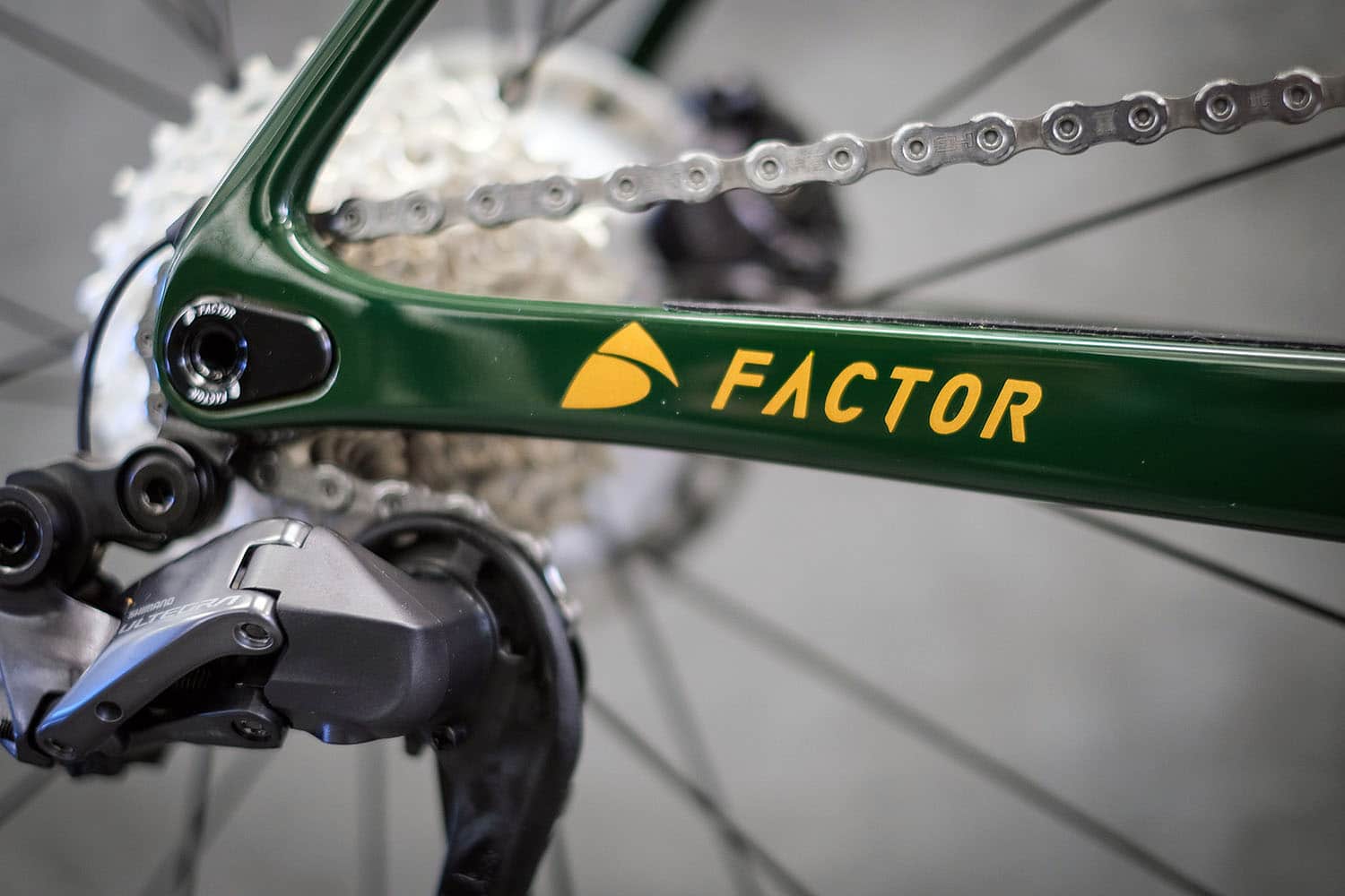 Factor OSTRO Custom Green and Gold | Vires Velo