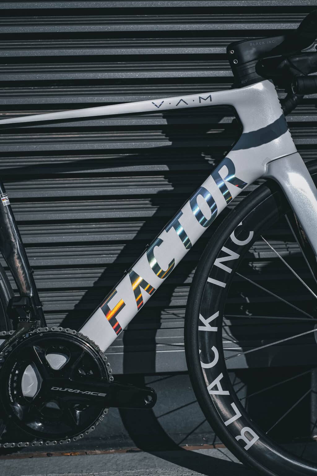 New Factor Ostro VAM Pearl White & Chrome | Vires Velo