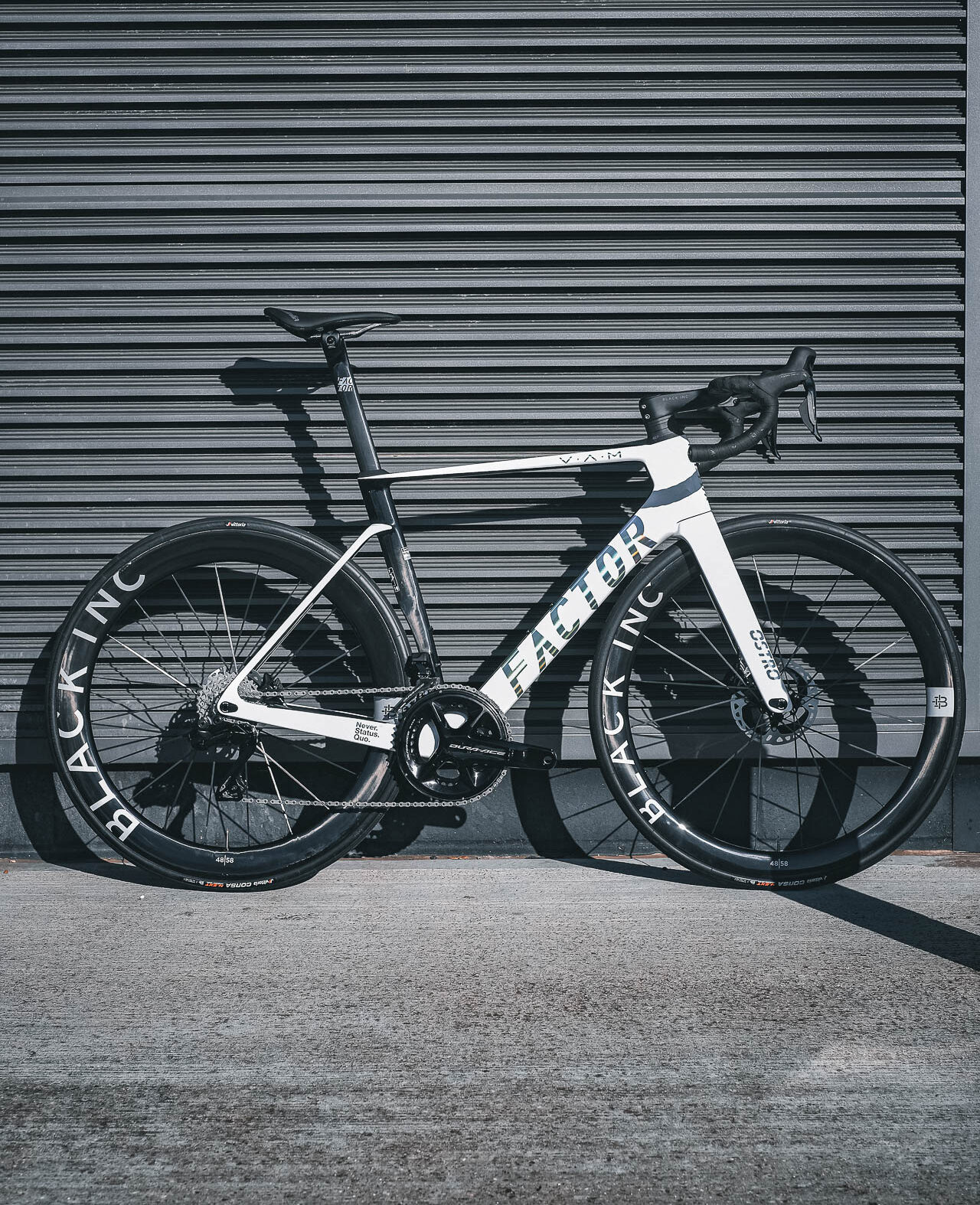 New Factor Ostro VAM Pearl White & Chrome | Vires Velo