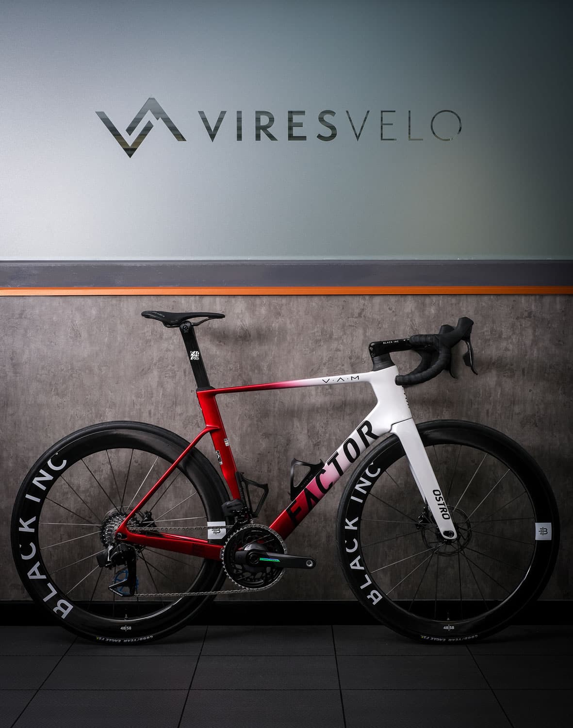 Factor OSTRO VAM Prisma Studio - Pearl White & Crimson Red Gradient ...
