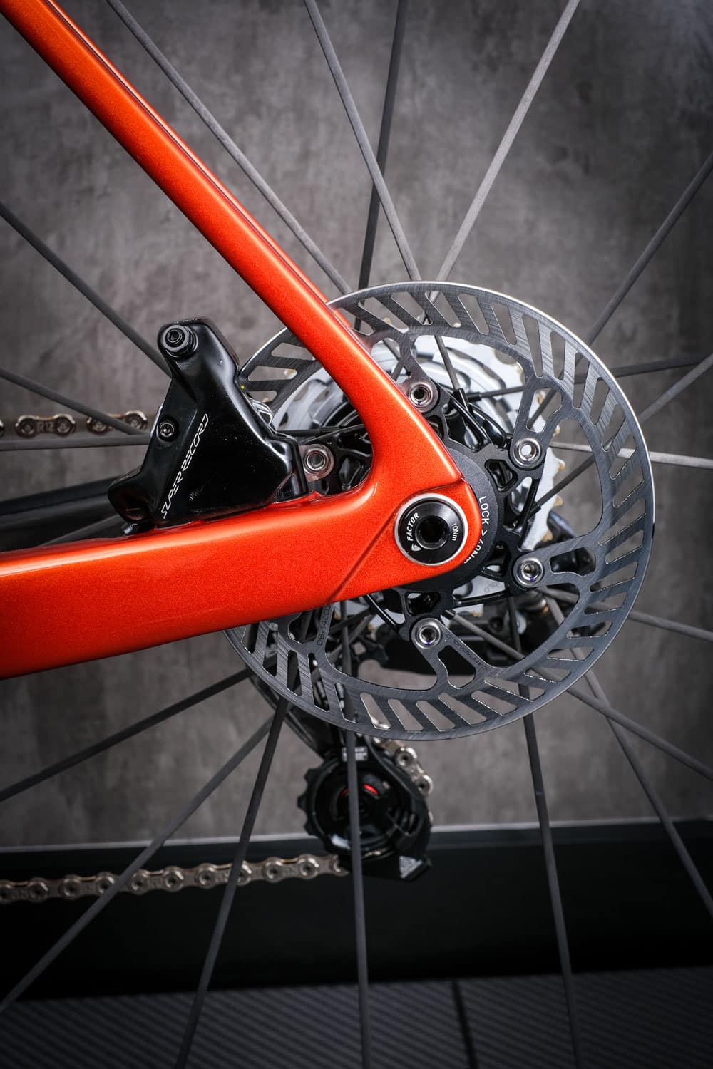 Factor OSTRO VAM Prisma Studio - Burnt Orange x Campagnolo Super Record ...