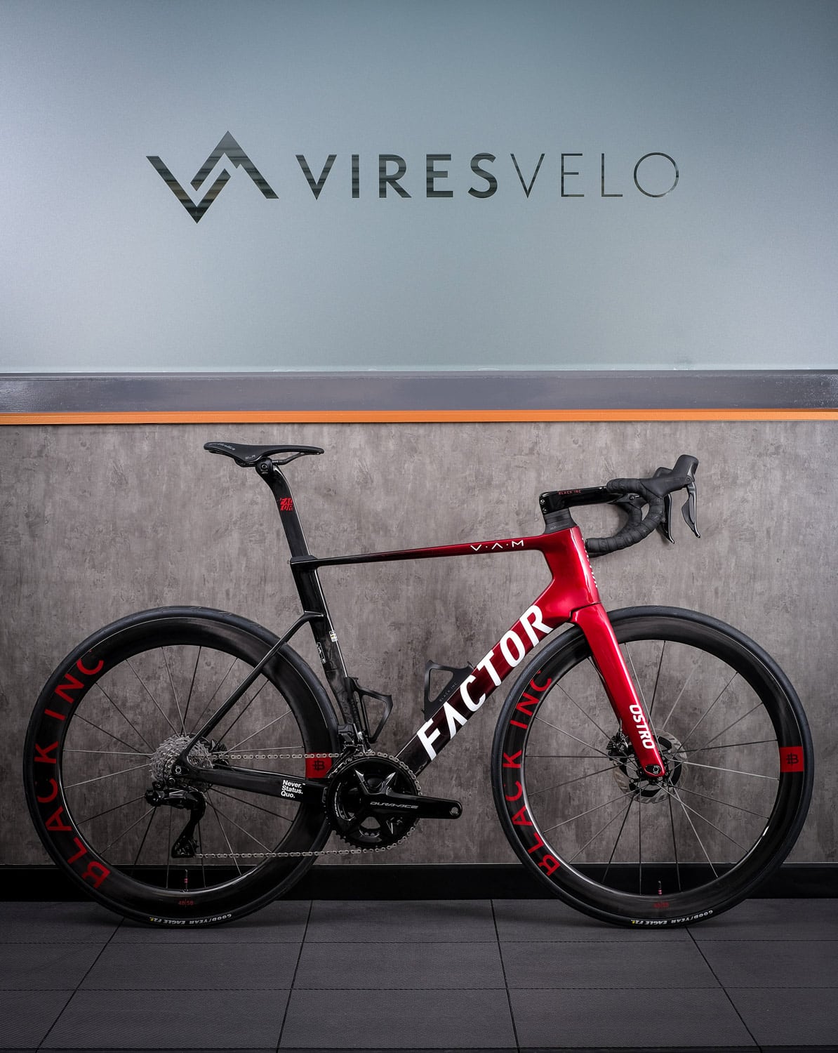 Factor OSTRO VAM Prisma Studio Crimson Red Fade | Vires Velo