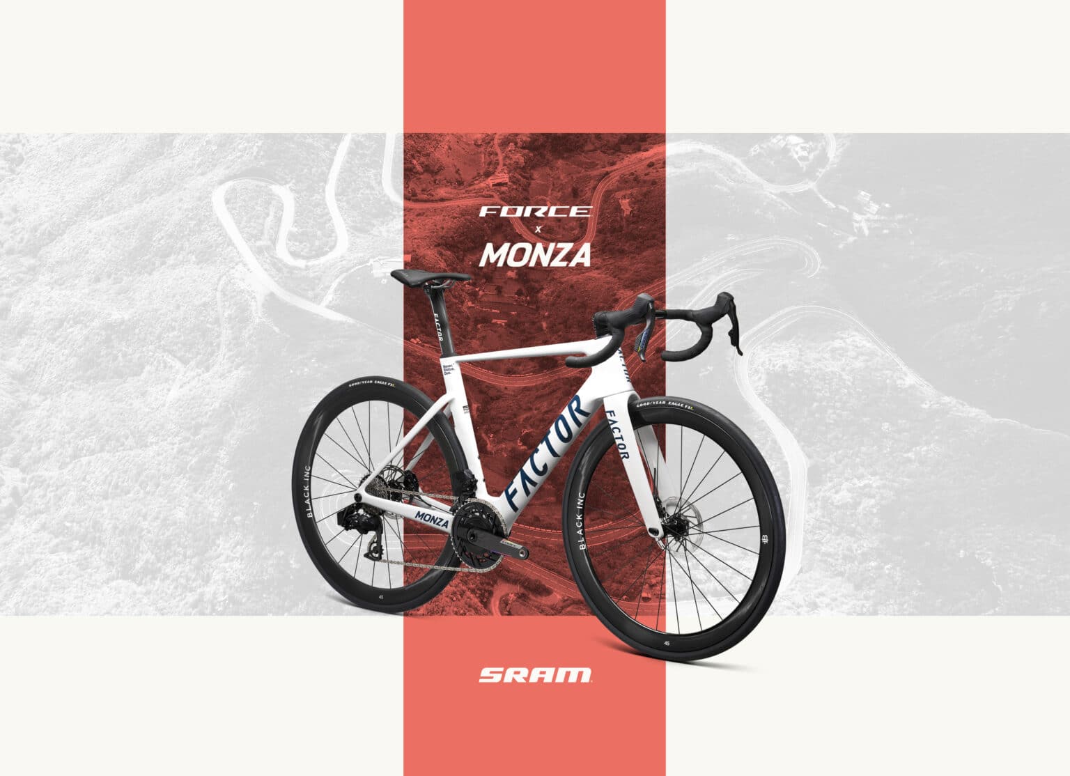 Factor Monza x SRAM Force E1 AXS | Vires Velo