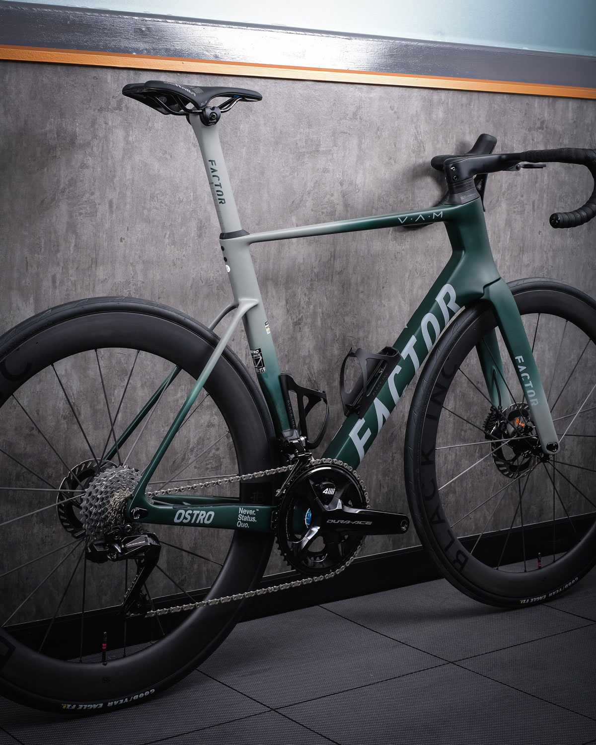 Factor OSTRO VAM Prisma Studio x British Racing Green & Dolphin Grey ...